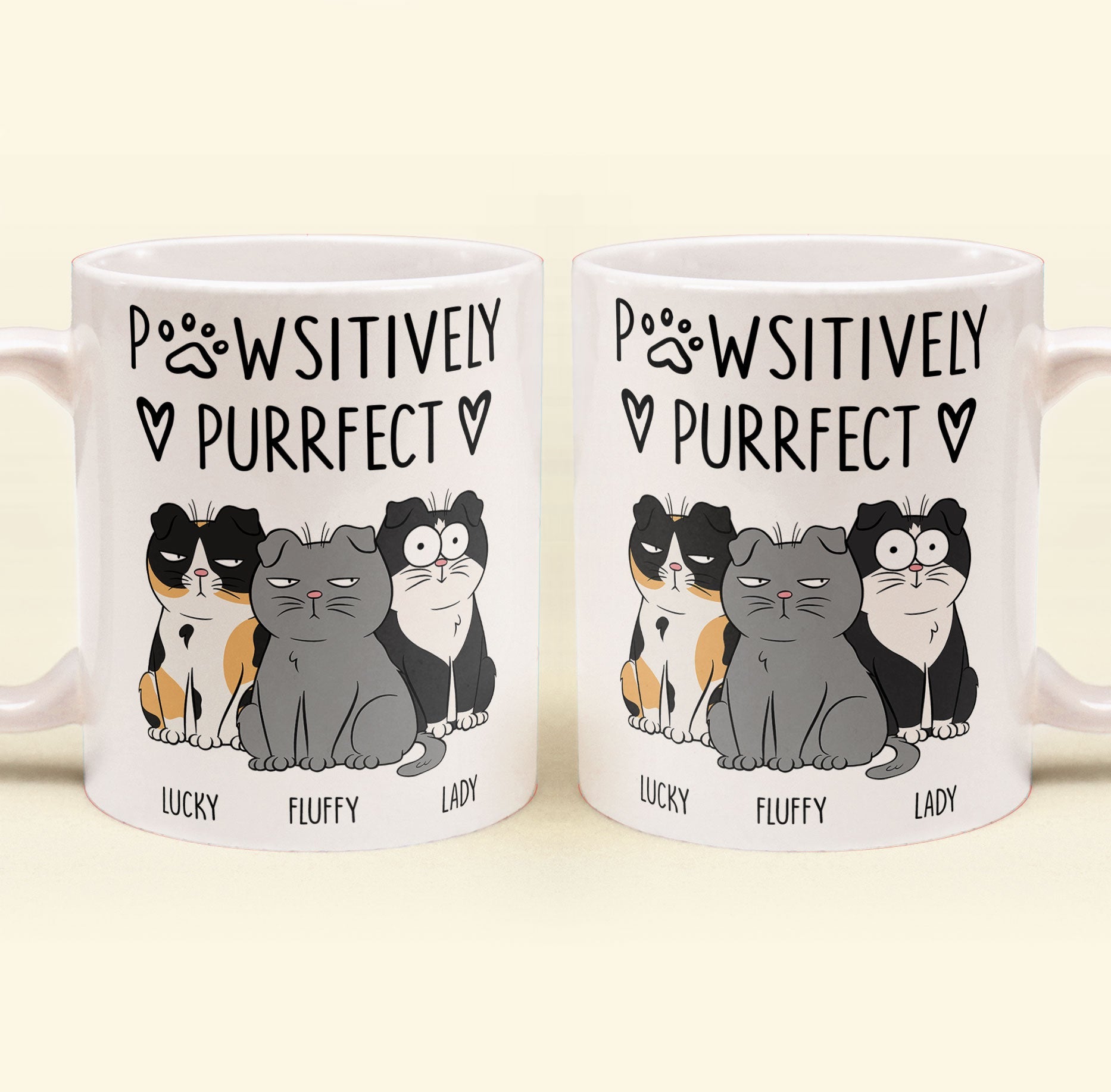 Pawsitively Purrfect - Personalized Mug – Macorner