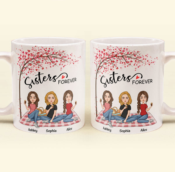 Sisters Forever - Limited Edition - Personalized Mug – Macorner
