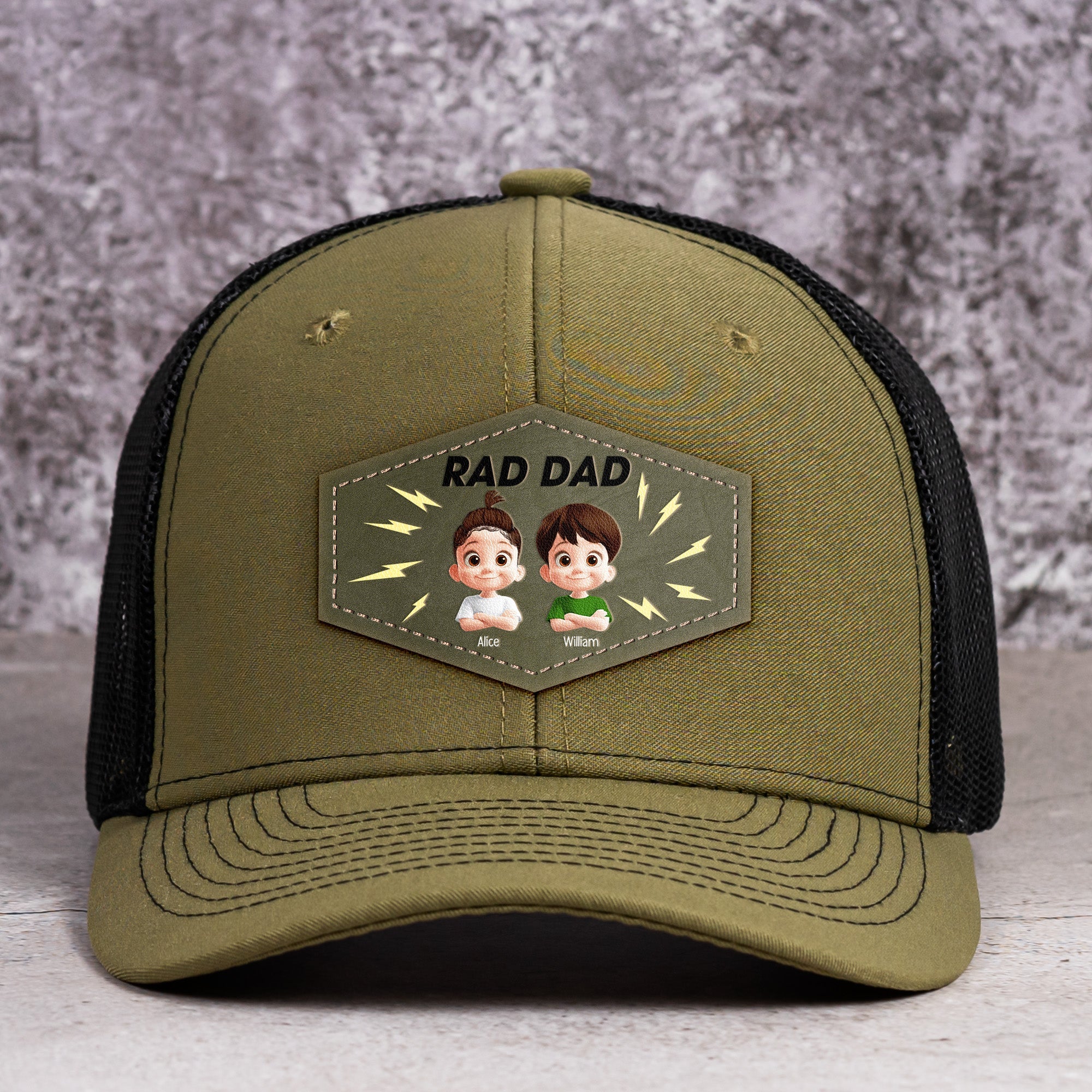 Custom Shaped Leather Patch Hat – Macorner