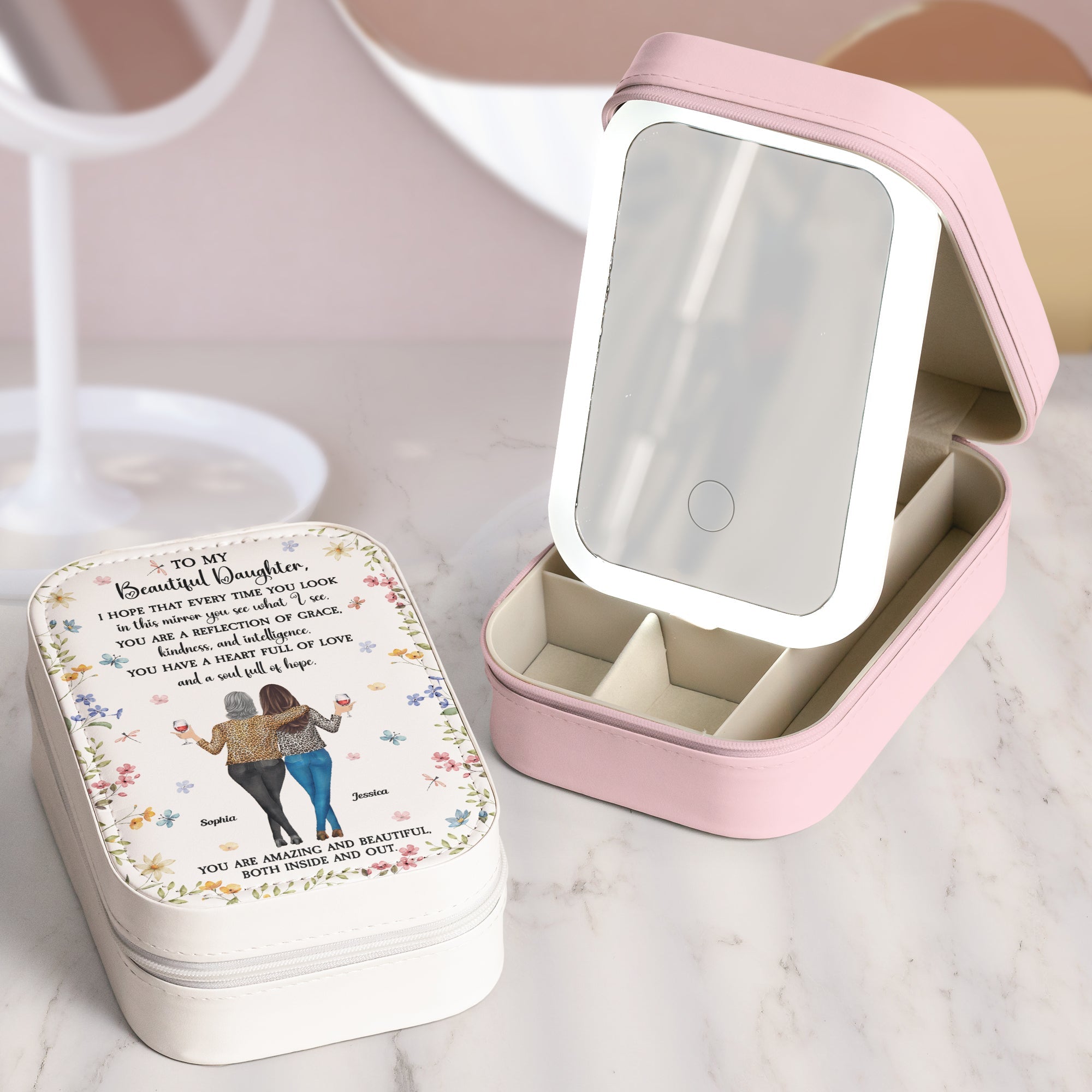 Makeup Box With LED Mirror – Macorner