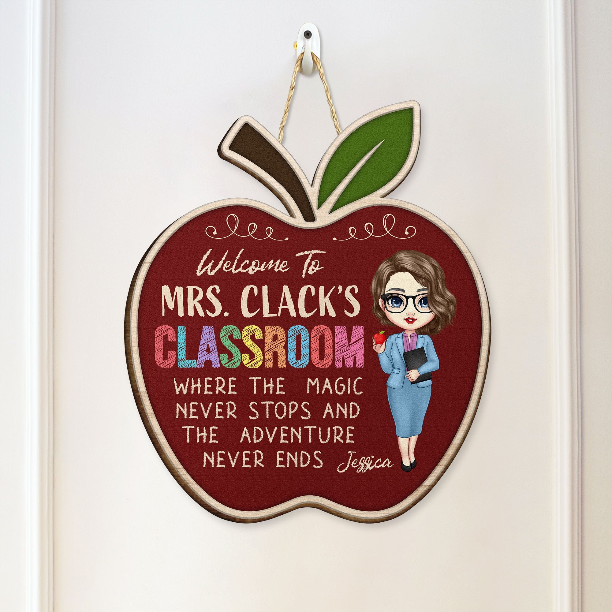 Custom Shaped Wood Sign – Macorner
