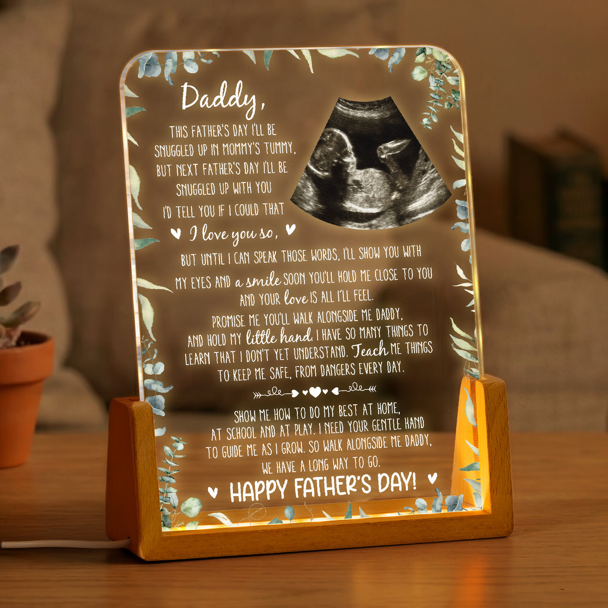 1st Father's Day Gifts, Soon To Be Dad Gift From The Bump I'll Be ...