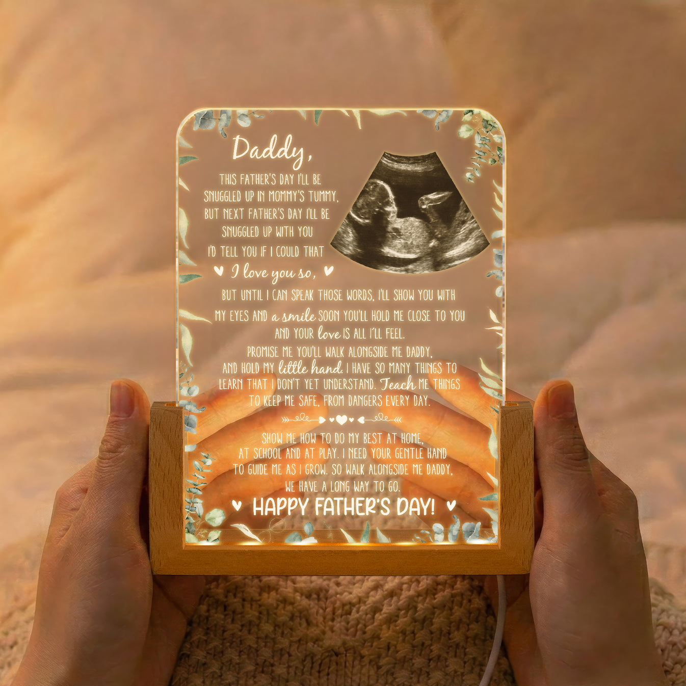 1st Father's Day Gifts, Soon To Be Dad Gift From The Bump I'll Be ...