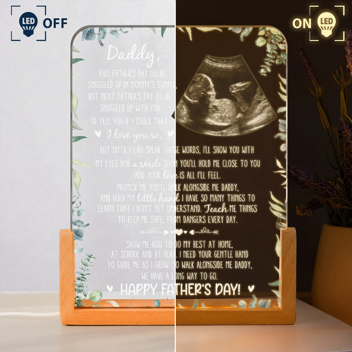 1st Father's Day Gifts, Soon To Be Dad Gift From The Bump I'll Be ...