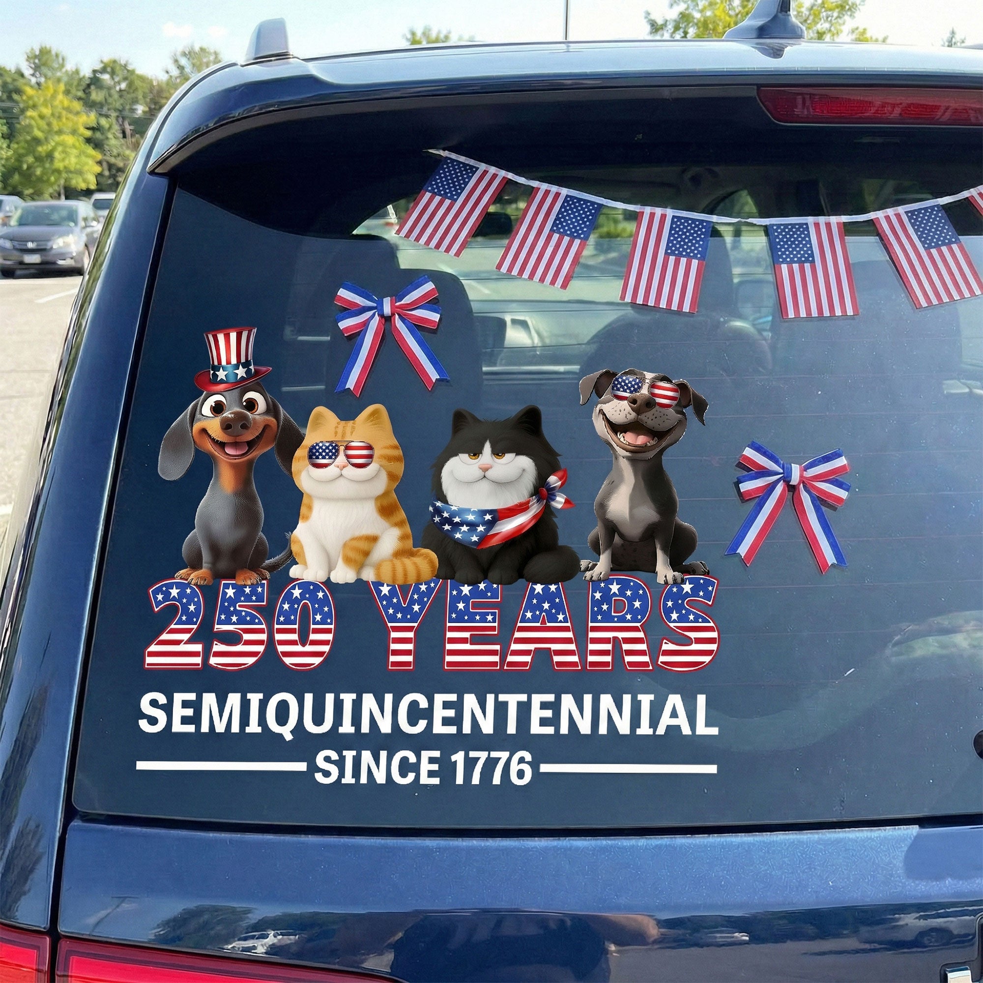 250 Years Semiquincentennial - Personalized Decal – Macorner