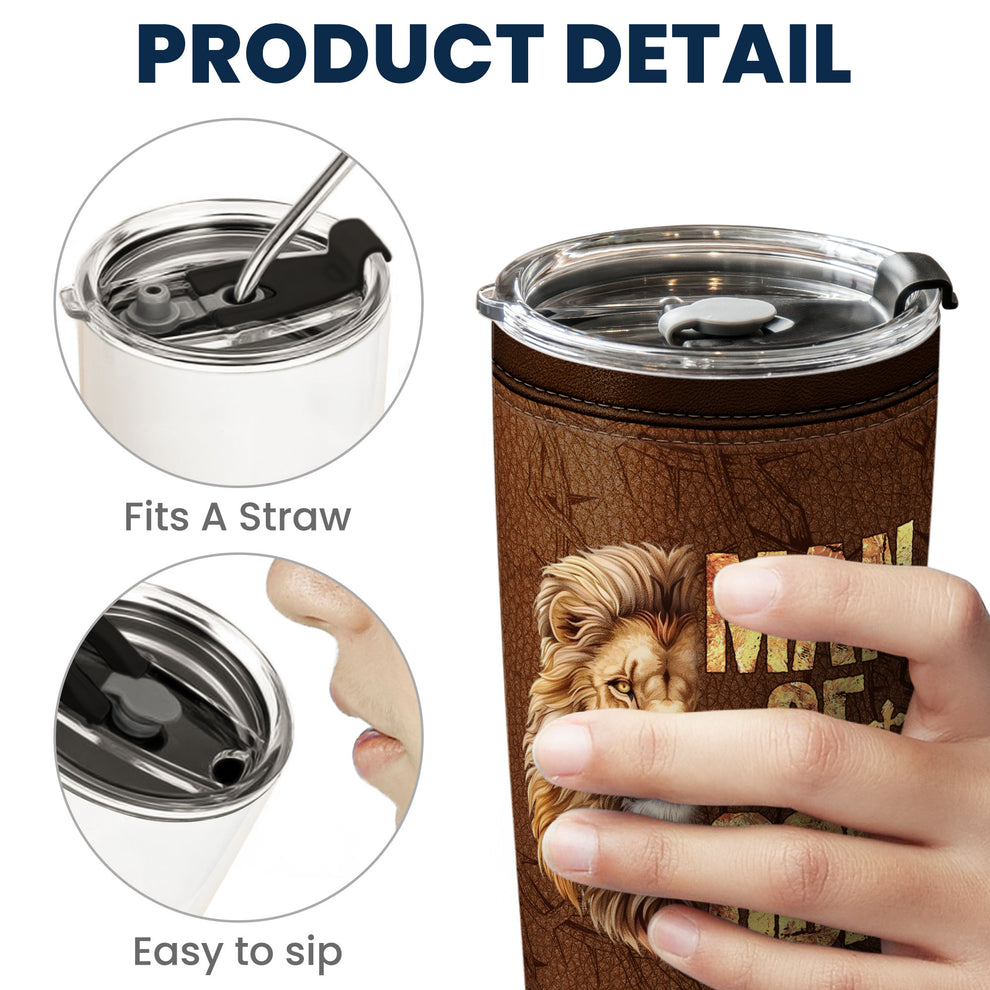 A Man Of God - Personalized Tumbler Cup – Macorner