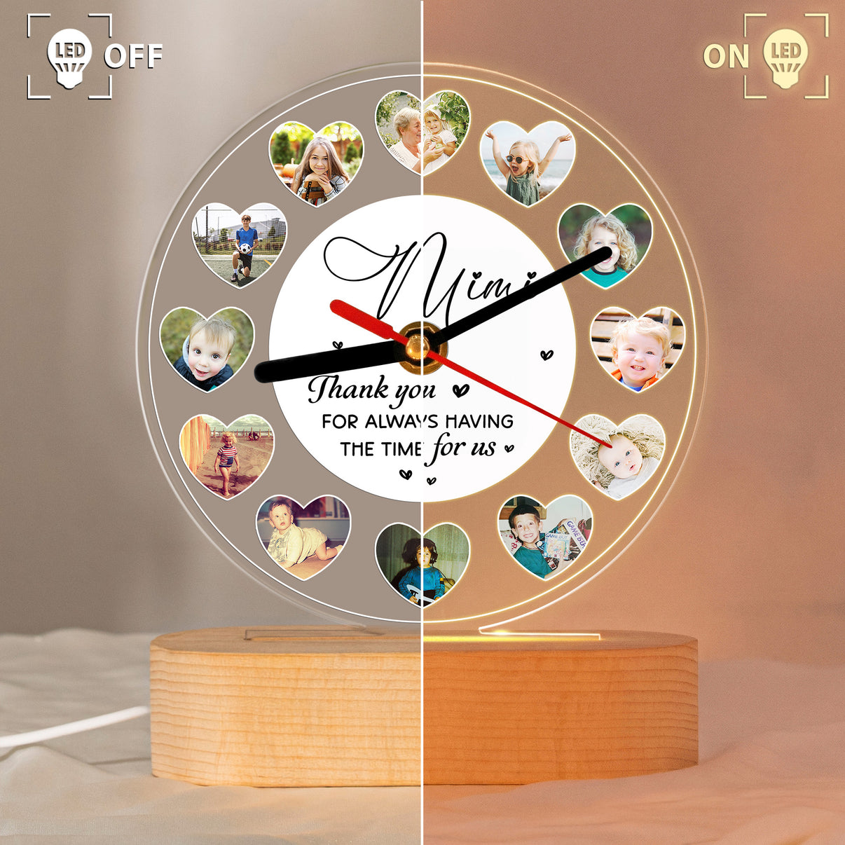 A Meaningful Gift For Grandma With Custom Photos Of Her Grandkids ...