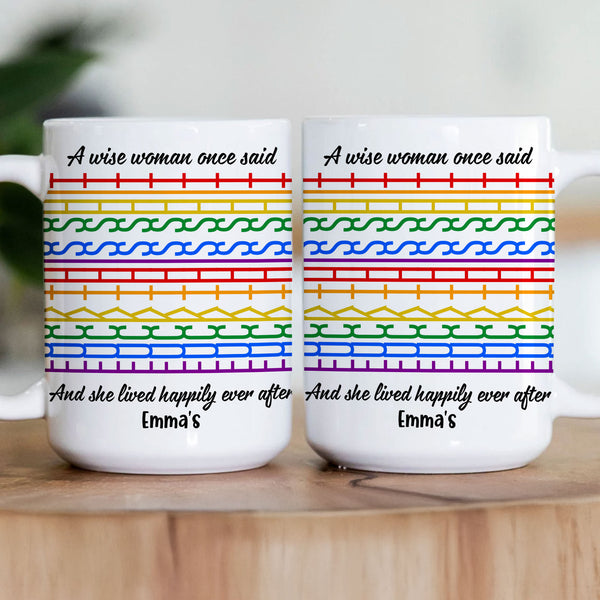 A Wise Woman Once Said - Personalized Mug – Macorner