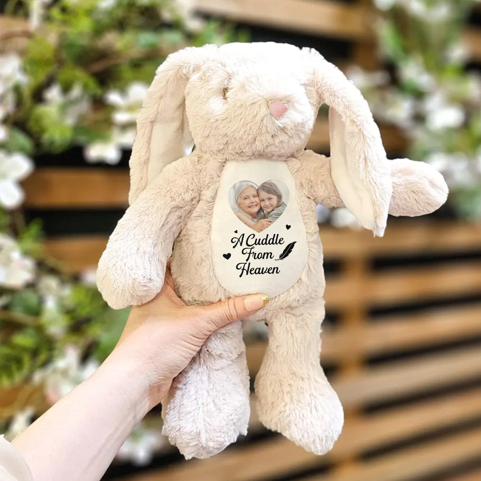A Cuddle From Heaven - Personalized Bunny Plush – Macorner