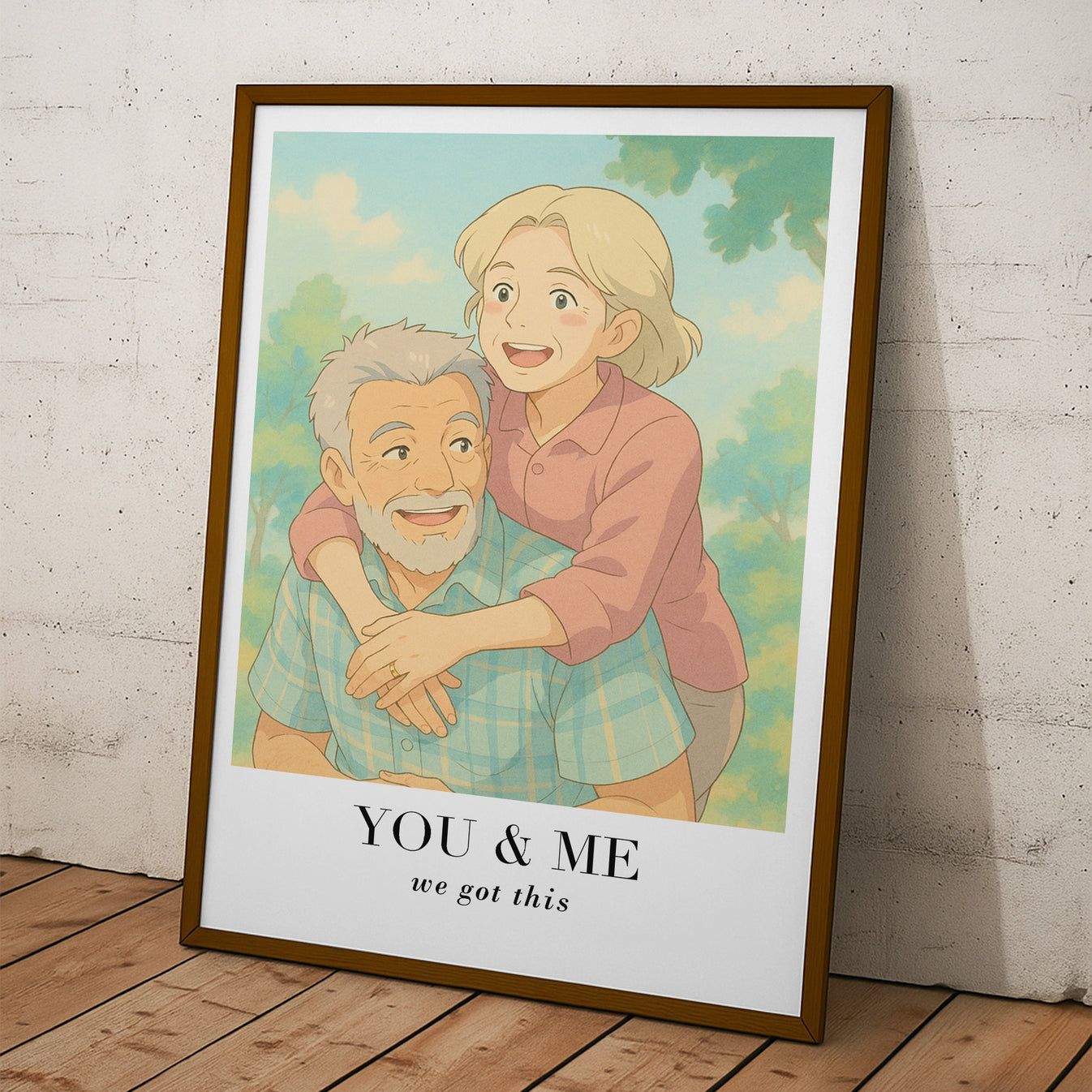 Anime Illustration High-Res Cartoon Drawing - Personalized Photo Poster ...