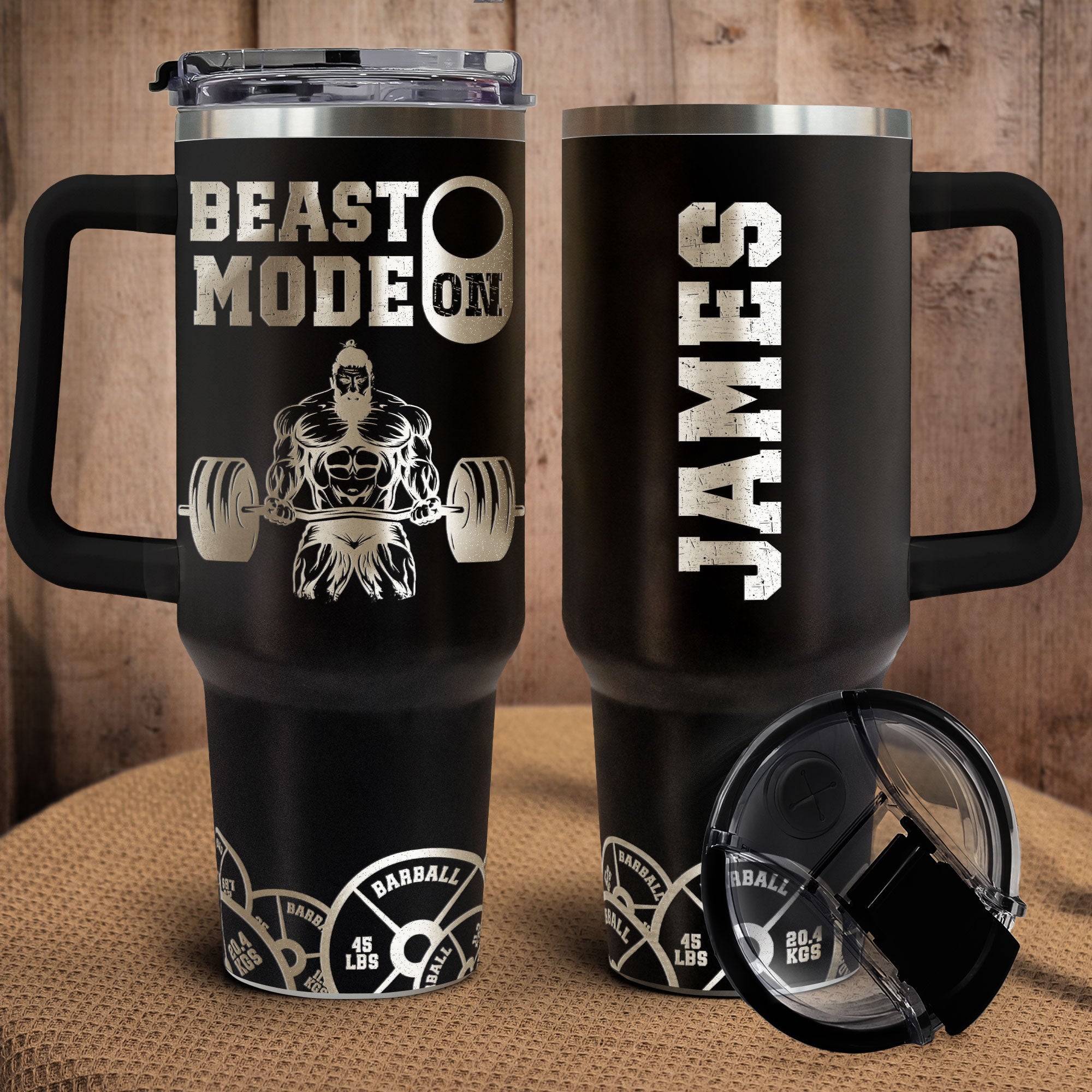 Beast Mode On - Personalized 40oz Tumbler – Macorner