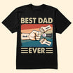 Best Dad Ever - Cartoon Version - Personalized Shirt Father's Day ...