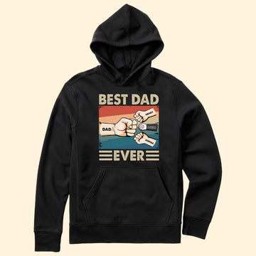 Best Dad Ever - Cartoon Version - Personalized Shirt Father's Day ...