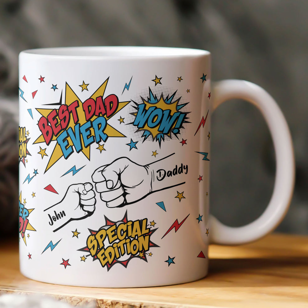 Best Dad Ever - Limited Edition - Personalized Mug – Macorner