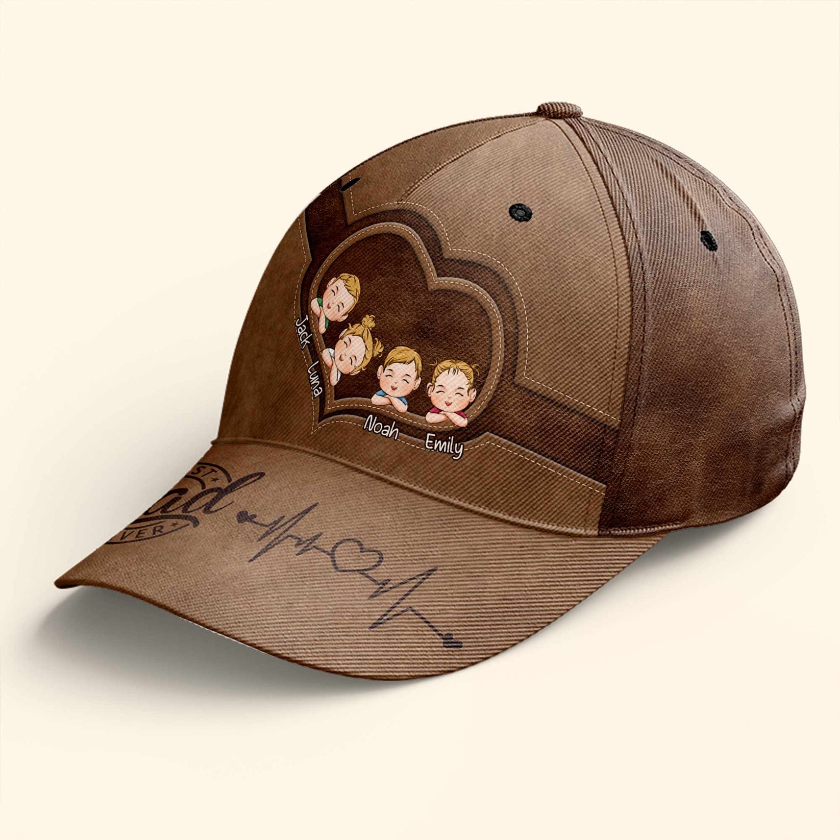Best Dad Ever - Personalized Classic Cap Christmas Gift For Husband ...