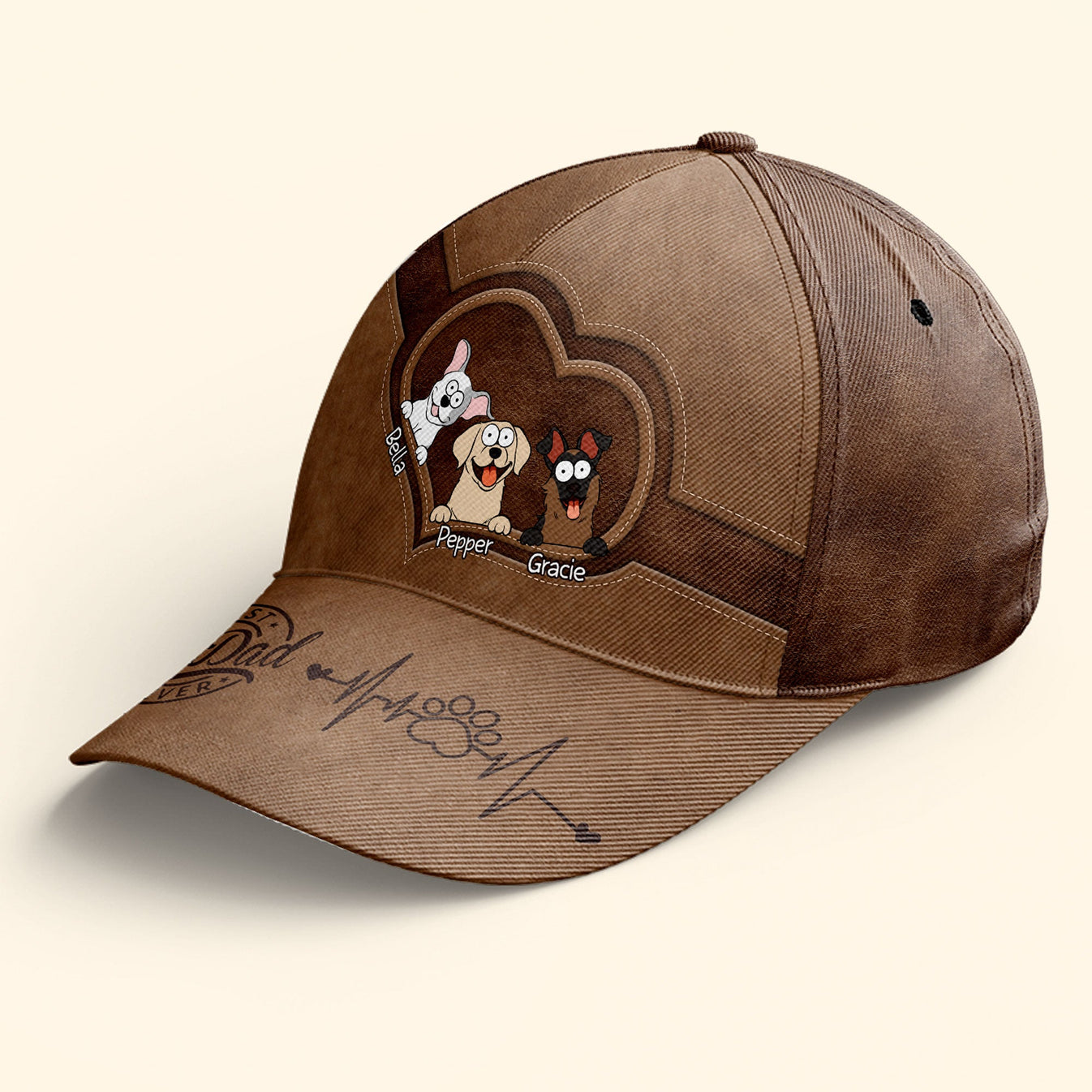 Best Dog Dad Ever - Personalized Classic Cap – Macorner