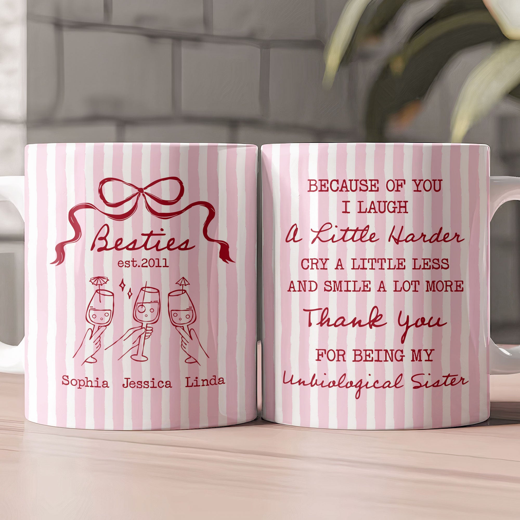 Best Friend Smile A Lot More - Personalized Mug – Macorner
