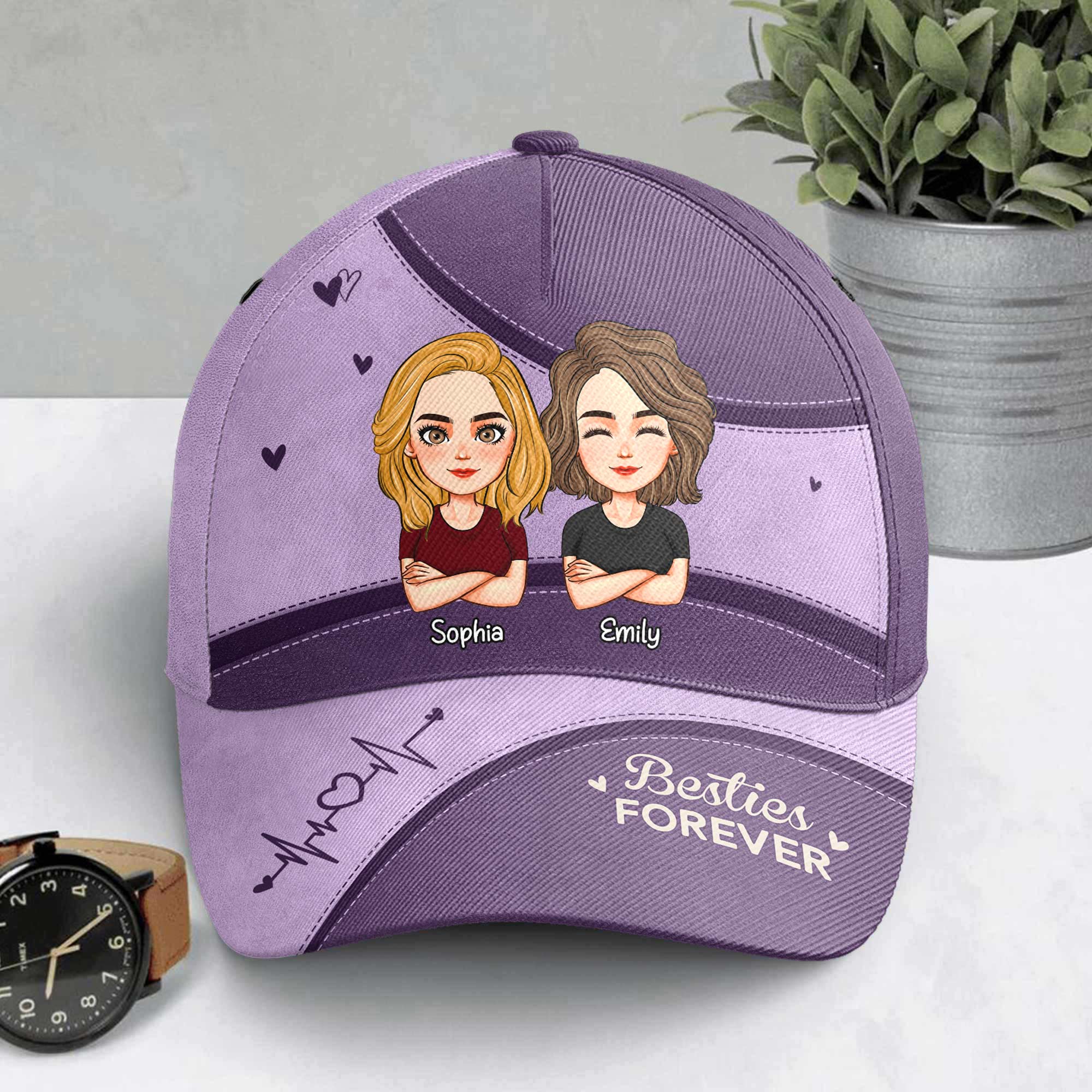 Besties Forever - Personalized Classic Cap – Macorner