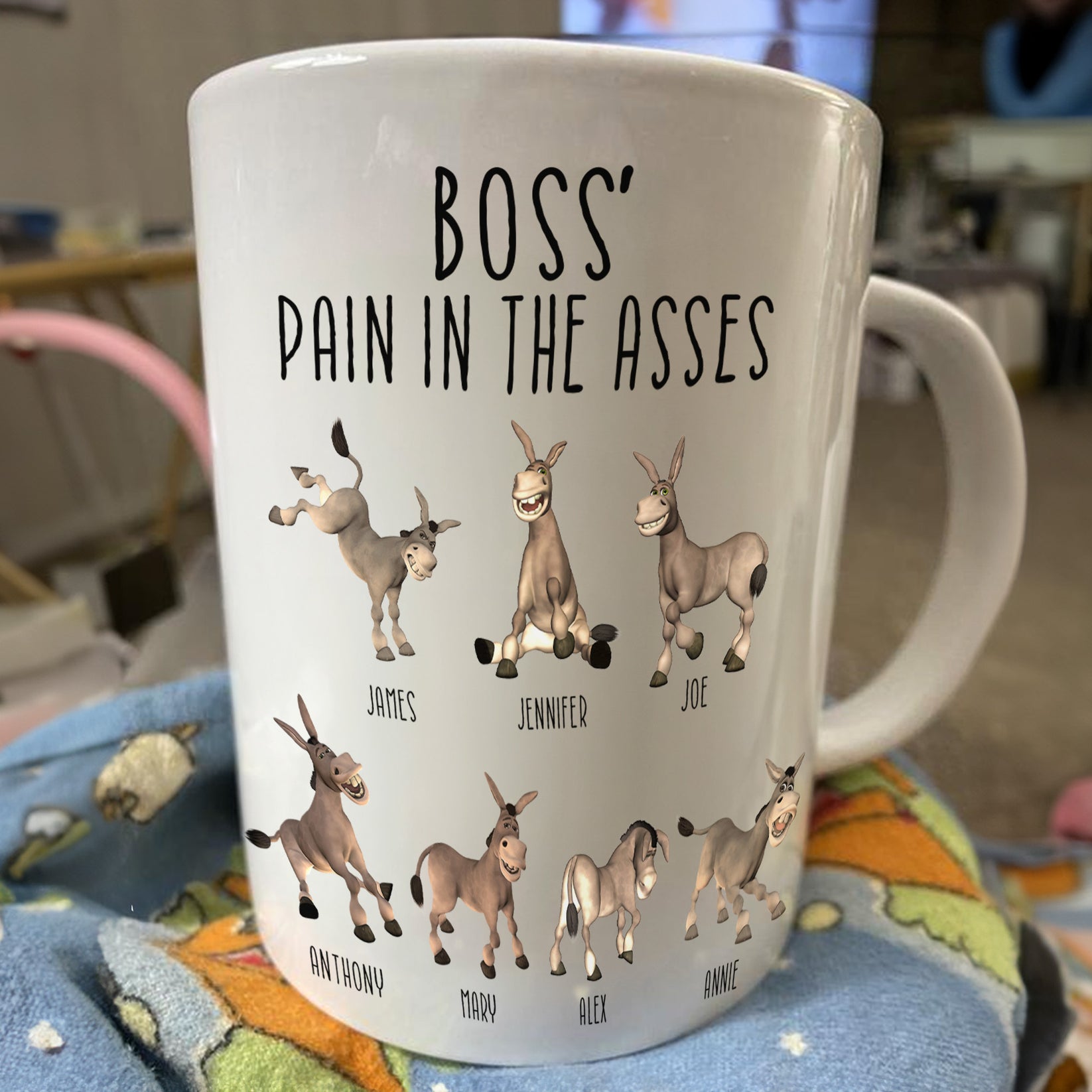 Boss' Pain In The Asses - Funny Boss Gift - Personalized Mug – Macorner