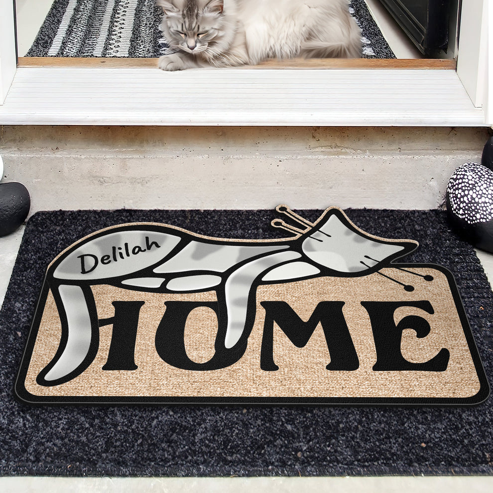 Cat Home - Personalized Doormat – Macorner