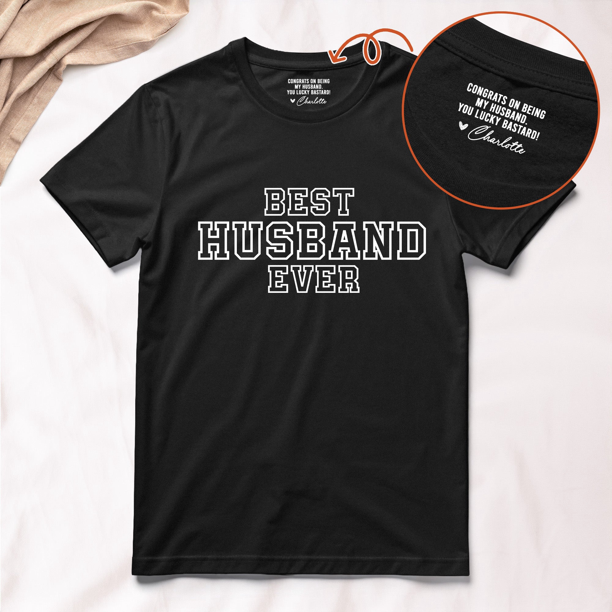 Congrats On Being My Husband/Boyfriend - Hidden Message - Personalized ...