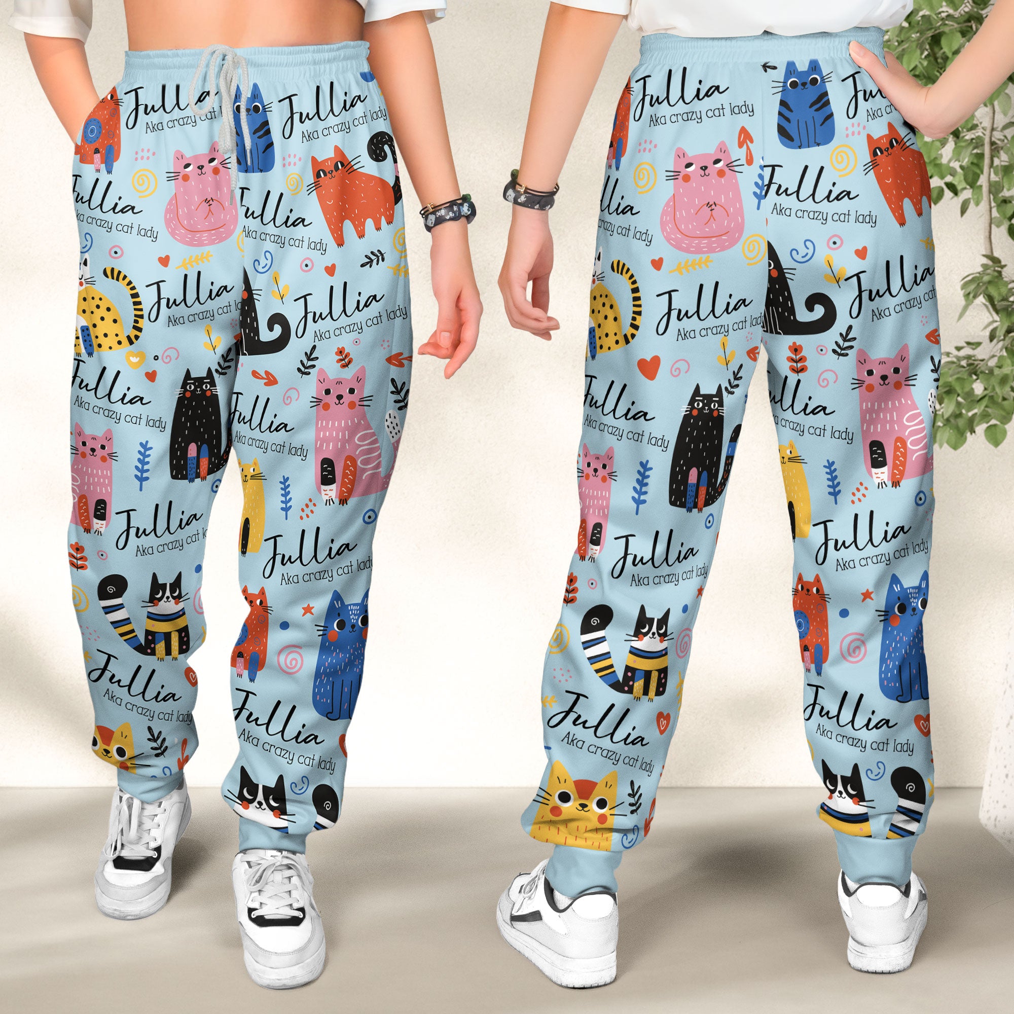 Crazy Cat Lady - Personalized Sweatpants – Macorner
