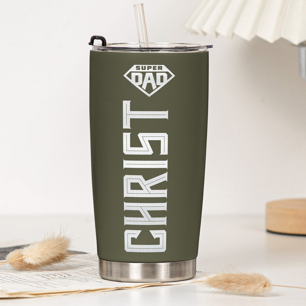 Custom Name & Icon Gift For Husband, Dad, Son - Personalized Tumbler ...