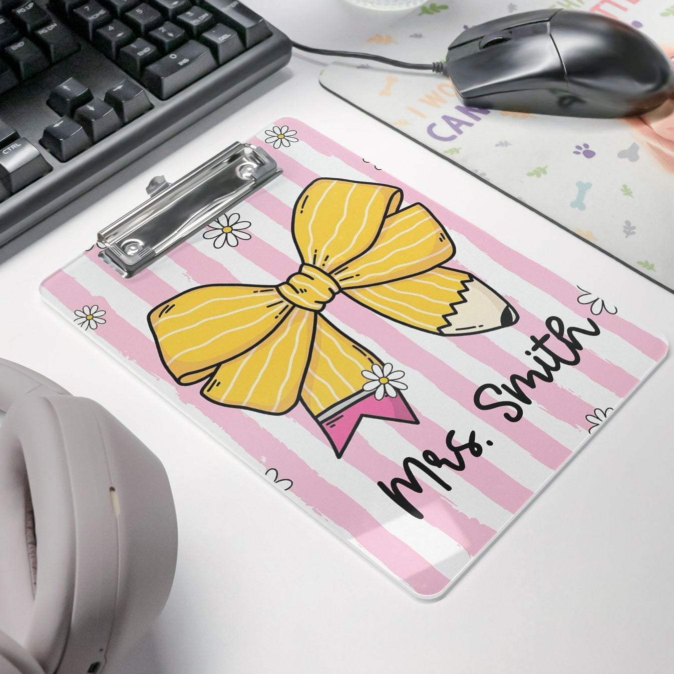 Custom Teacher Name Appreciation End Of Year Gift - Personalized ...