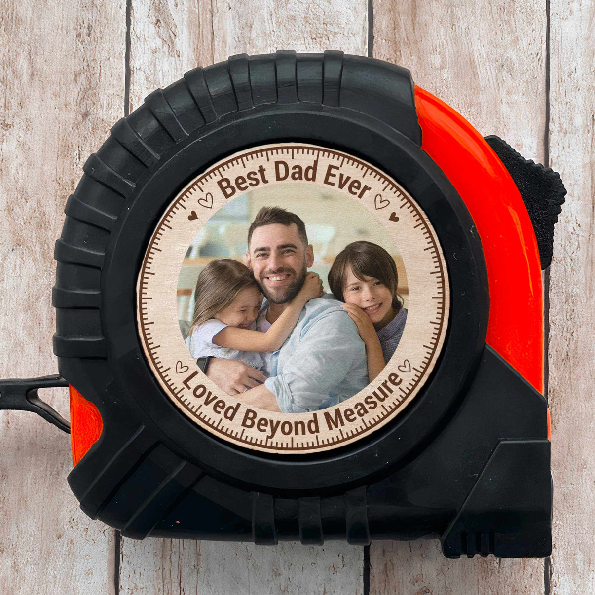 Dad, Grandpa Loved Beyond Measure - Personalized Photo Tape Measure ...