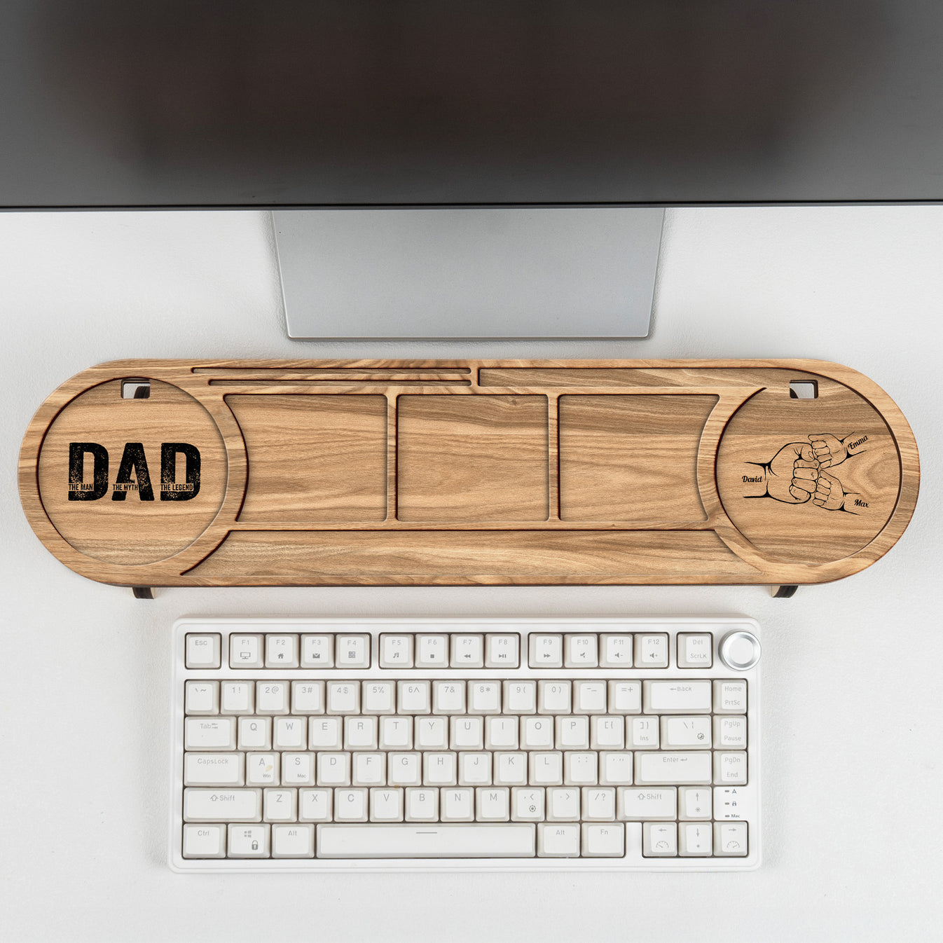 Father's Day Gifts, Dad The Man The Myth The Legend - Personalized Woo ...