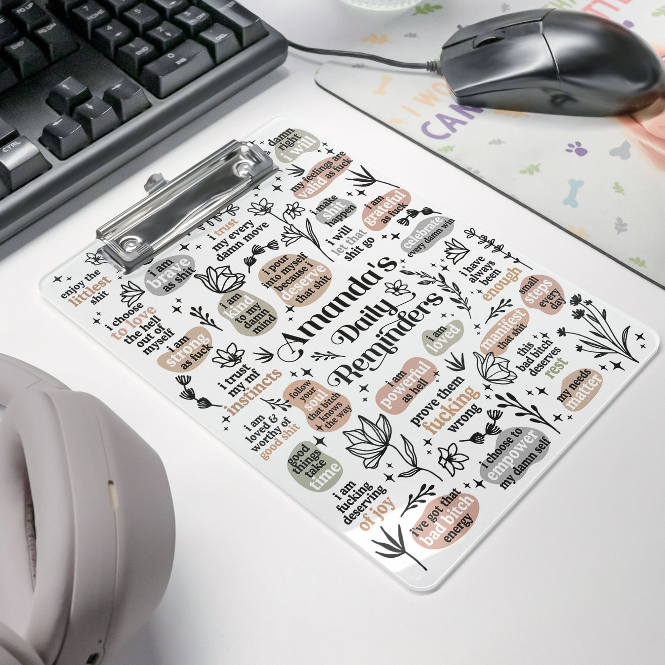 Daily Reminders Office Funny Gift For Coworkers Boss - Personalized ...