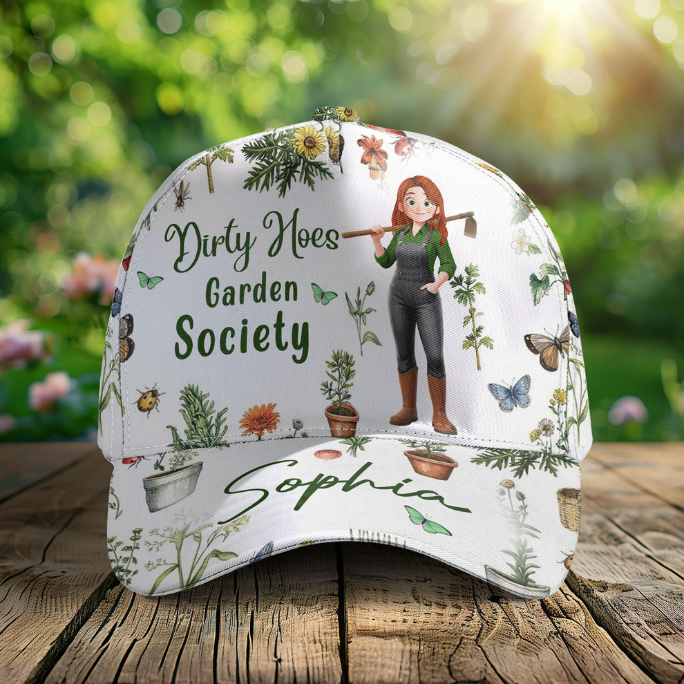 Dirty Hoes Garden Society - Personalized Classic Cap – Macorner