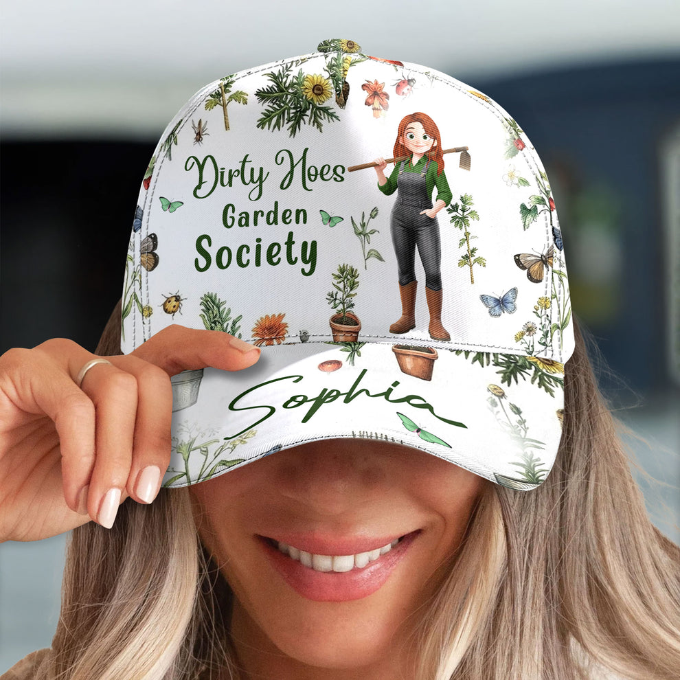 Dirty Hoes Garden Society - Personalized Classic Cap – Macorner