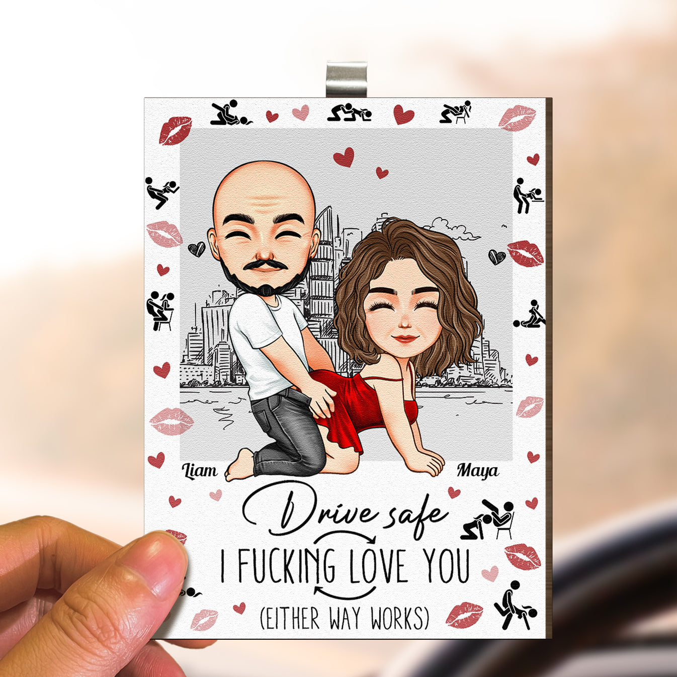 Drive Safe I F*cking Love You (Either Way Works) Naughty Couple ...