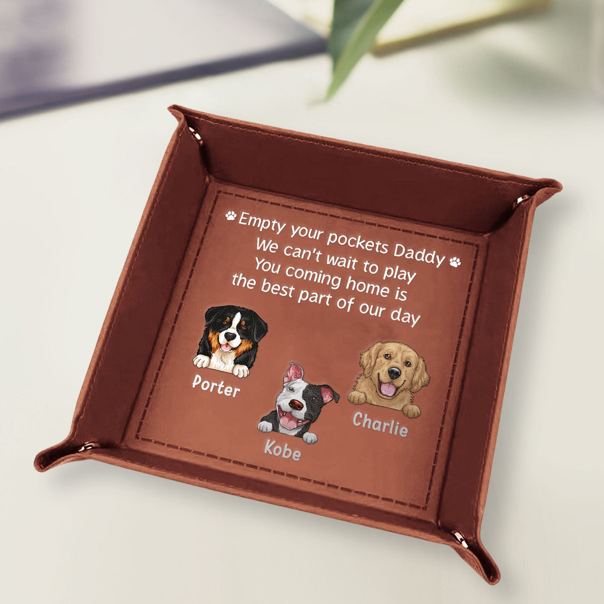 Father's Day Gifts, Empty Your Pockets Daddy Play With Us Dogs - Perso ...