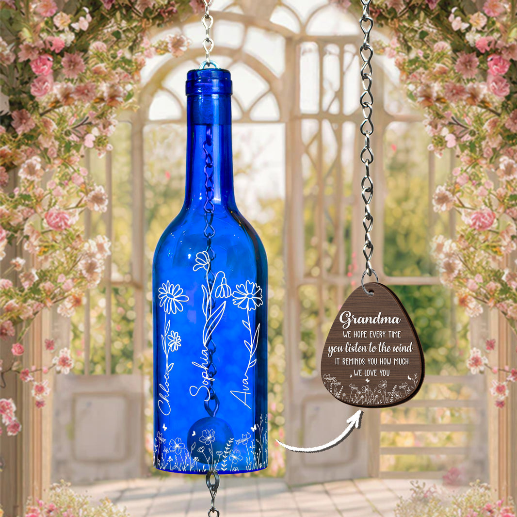 Wine Bottle Wind Chime – Macorner