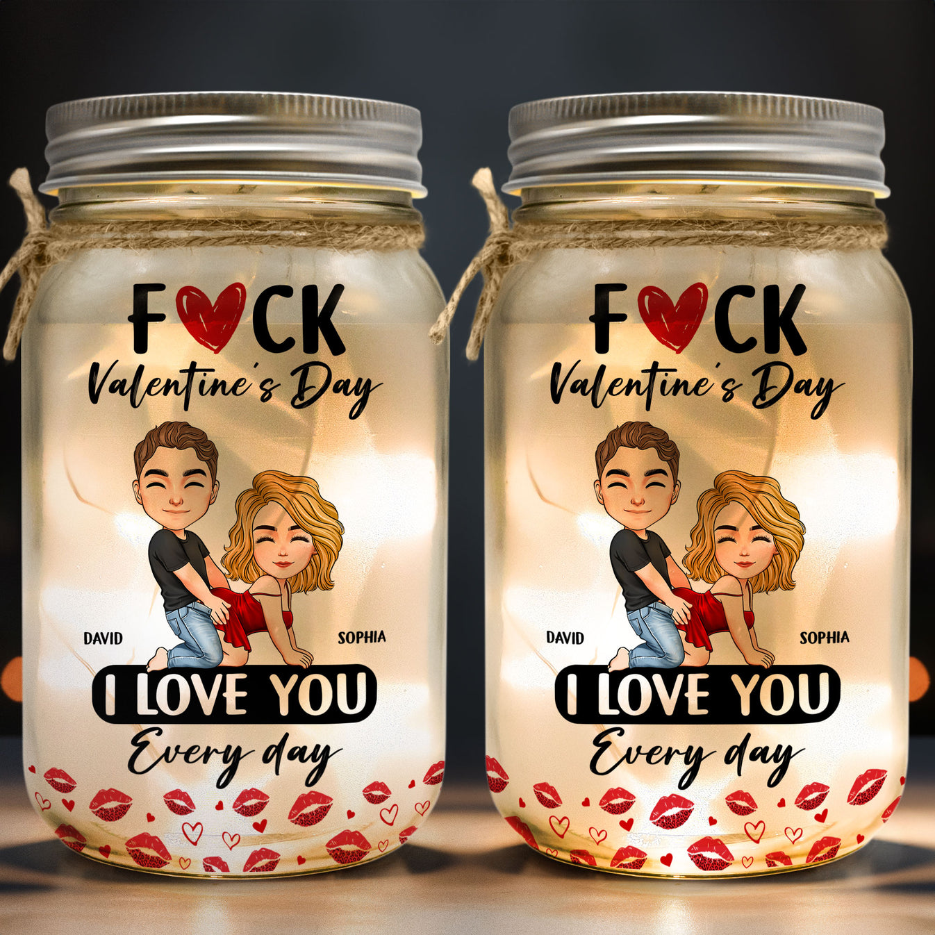 F Valentine's Day I Love You Every Day - Spicy Gifts For Her ...