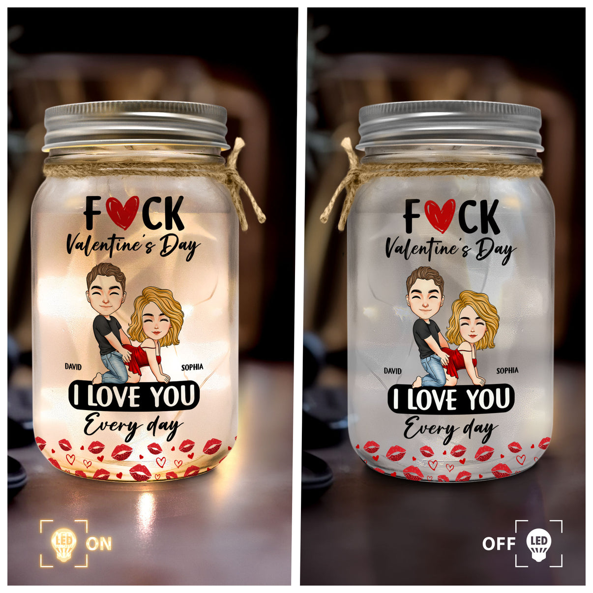 F Valentine's Day I Love You Every Day - Spicy Gifts For Her ...