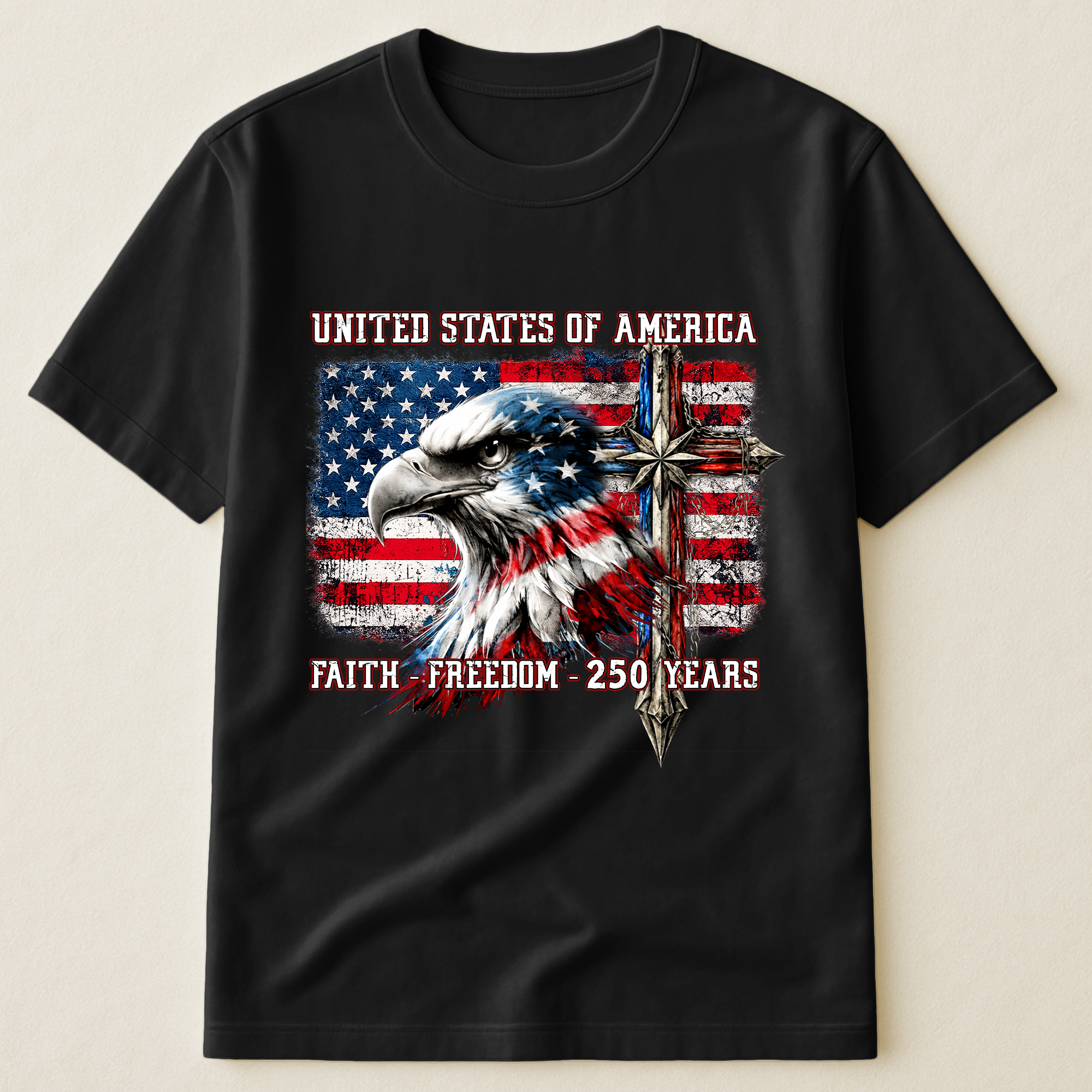 Faith - Freedom - 250 Years - Shirt – Macorner