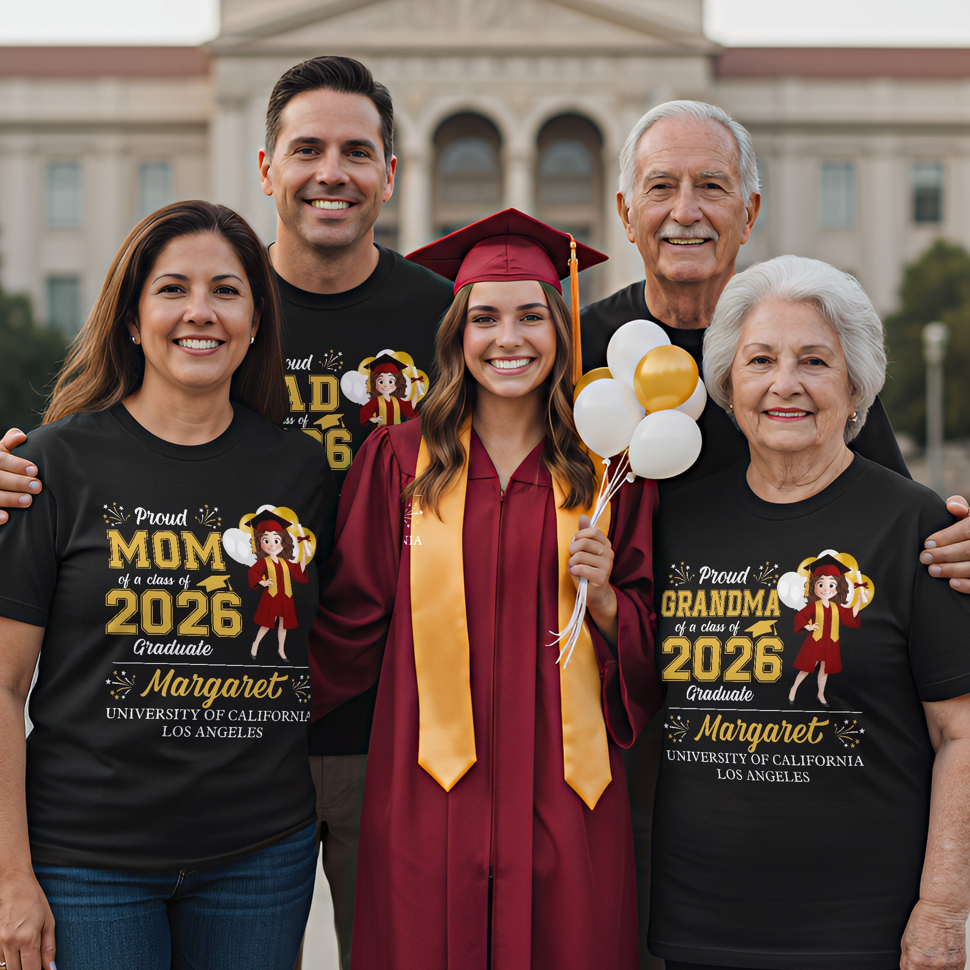 Family Matching Graduation - Personalized Shirt – Macorner