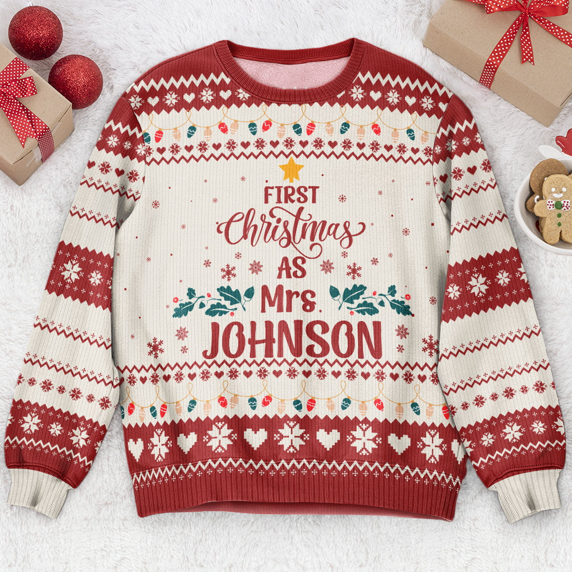 First Christmas As Mrs Newly Married Christmas Gift For Wife ...