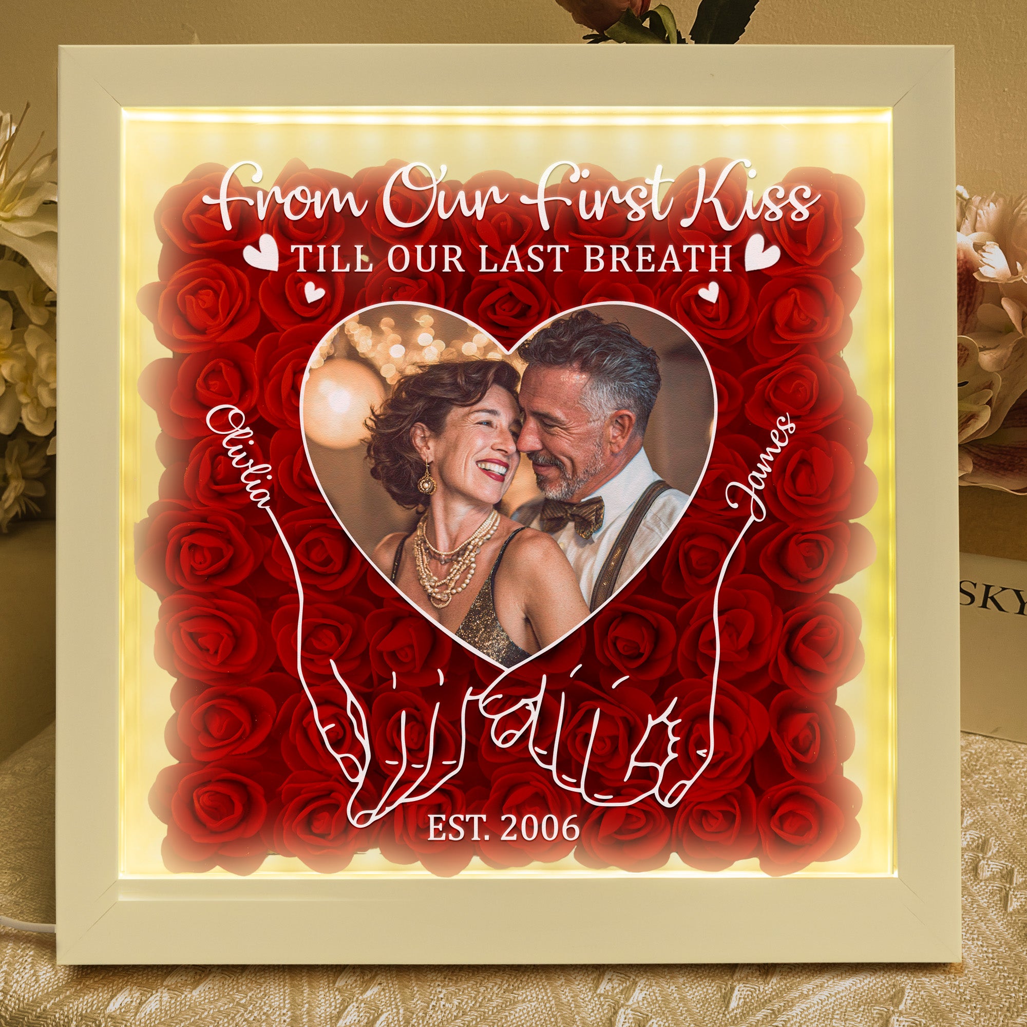 First Kiss Till Last Breath Valentine's Day Anniversary Gift - Persona ...