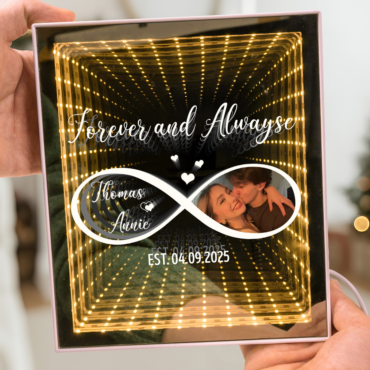 Forever And Always Infinity Love, Romantic Gifts For Her - Personalized ...