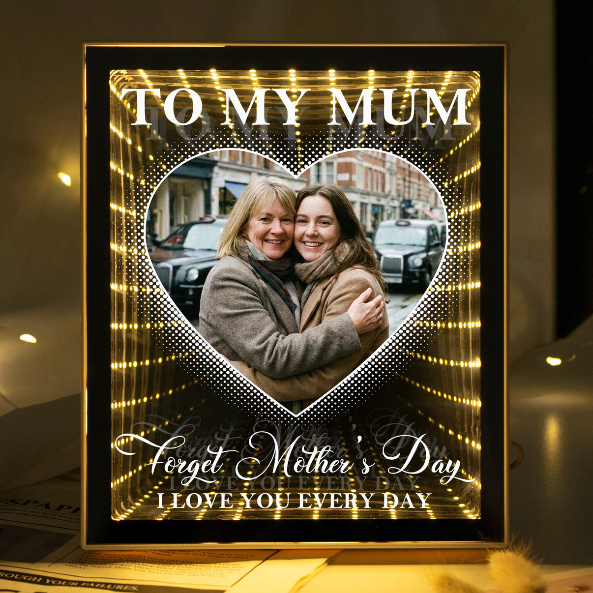 Forget Mother's Day I Love You Every Day - Personalized Photo Infinity ...