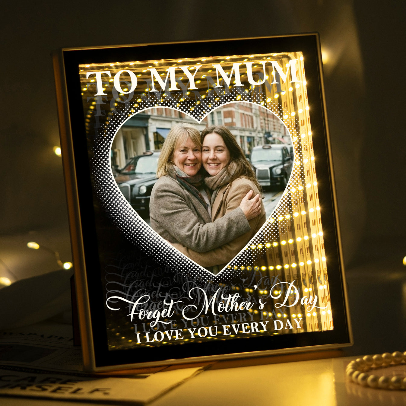 Forget Mother's Day I Love You Every Day - Personalized Photo Infinity ...