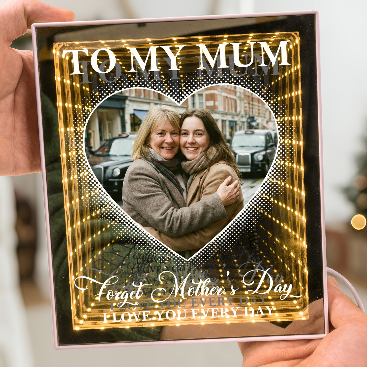 Forget Mother's Day I Love You Every Day - Personalized Photo Infinity ...