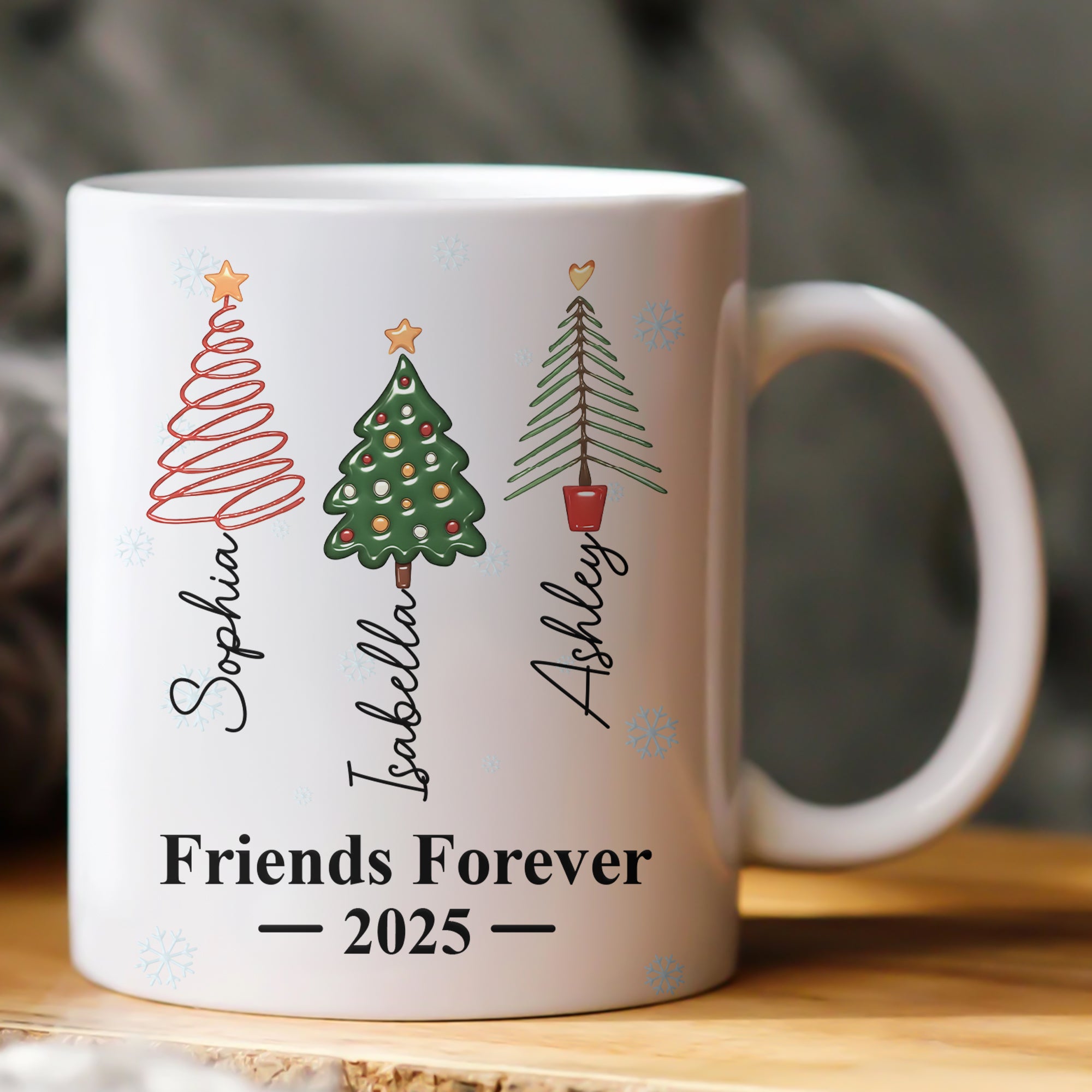Friends, Family Tree Names - Personalized Mug – Macorner