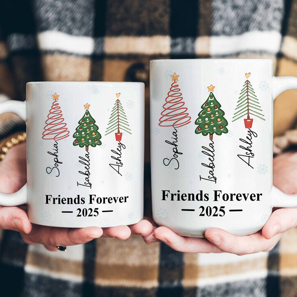 Friends, Family Tree Names - Personalized Mug – Macorner