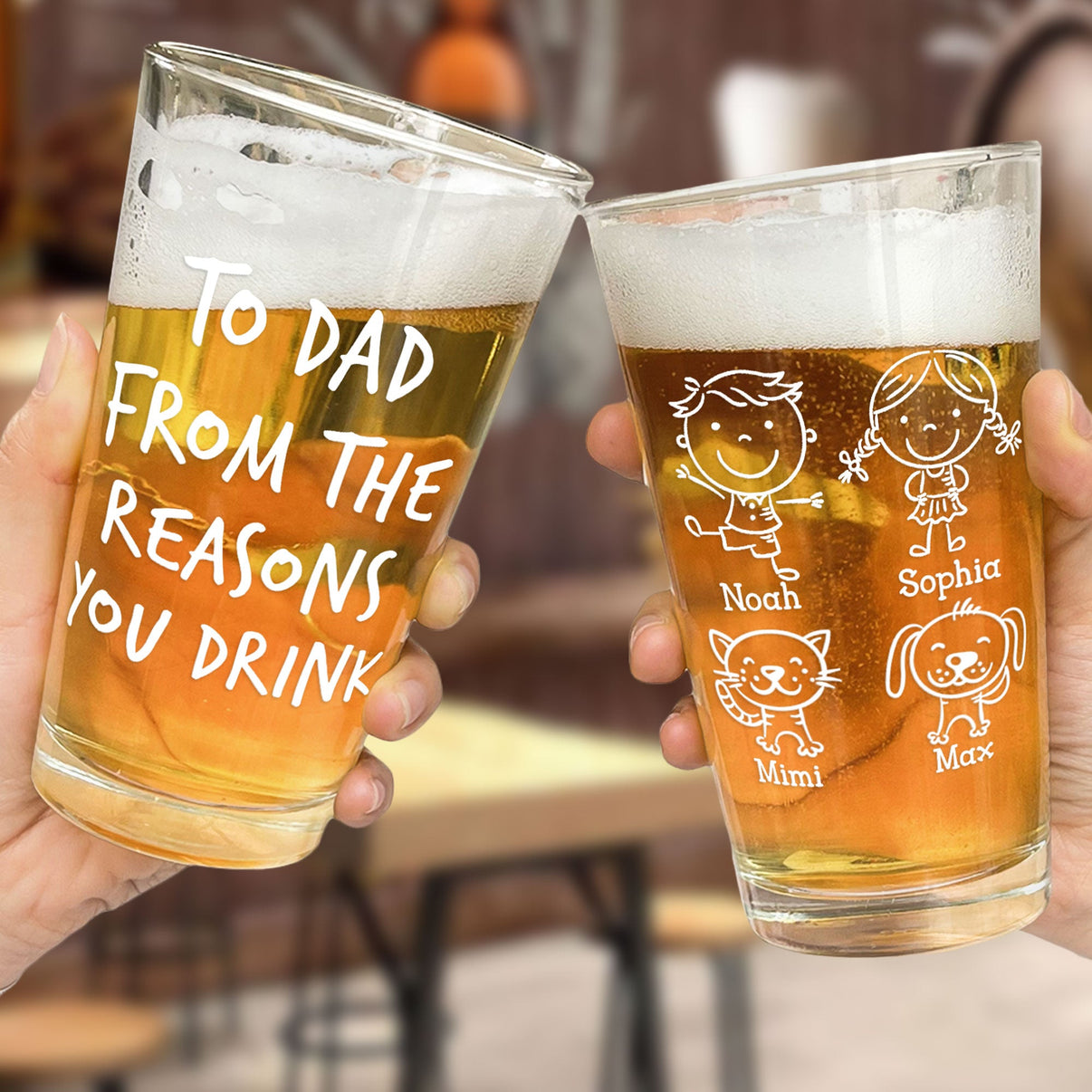 From The Reasons You Drink Father's Day Gifts For Dad - Personalized ...