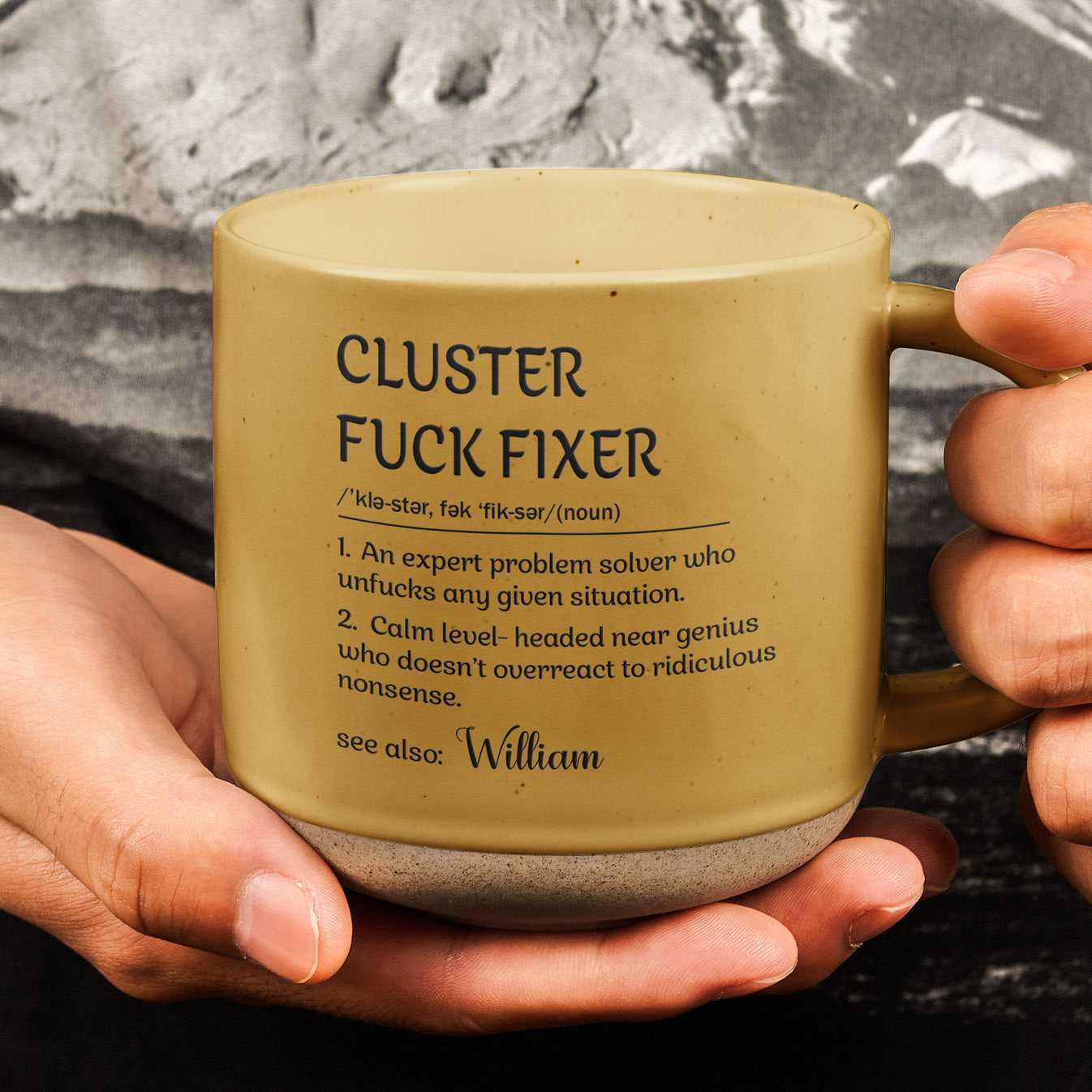 Funny Boss Mug - Cluster F*Ck Fixer- Gifts For Women, Men, Coworker ...